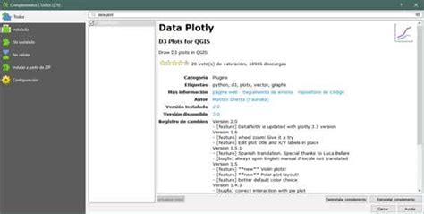 El Plugin Data Plotly Para Qgis 3