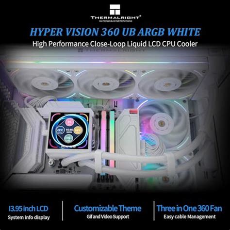 Thermalright Hyper Vision 360 Ub Argb White Vs Mjolnir Vision 360 Argb