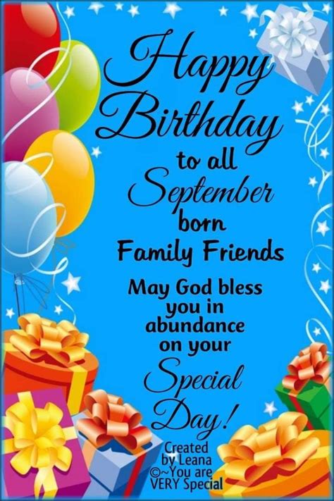 Pin By Deanna On September September Birthday Month Birthday Wishes
