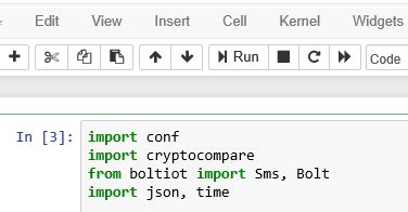 Cryptocurrency Notification System Using Bolt IoT Hackster Io