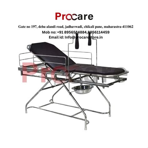 Fix Labour Table With Backrest Telescopic Kneerest Procare At ₹ 23000