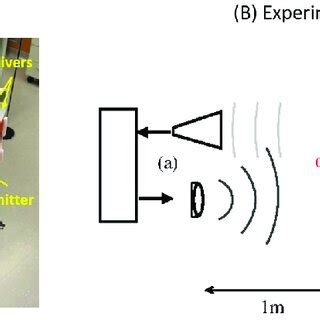 Experimental Setup A The Sonar Head B A Diagram Of The Experiment Download Scientific