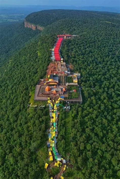 Vindhya Vasini Vijayasan Devi Is Located On A 800 Feet High Hill Of Salkanpur Village Of Sehor