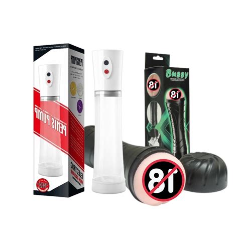 Kit Bomba Peniana Eletrica Extensor Peniano Masturbador Lanterna