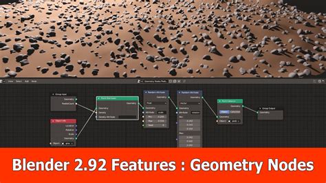 Blender 2 92 Features Geometry Nodes Tutorial Youtube