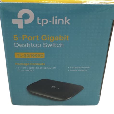TP Link Port Gigabit Desktop Switch Sealed Own Less