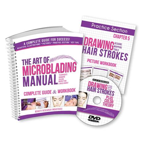 The Art Of Microblading Manual DVD Perpetual Permanent Makeup