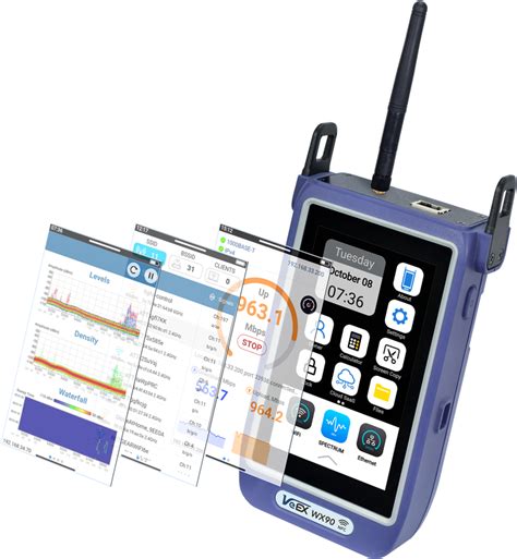 Wx90 Wi Fi Test Toolkit Wtt Wi Fi Scan Wi Fi Spectrum Analyzer Veex Bdc