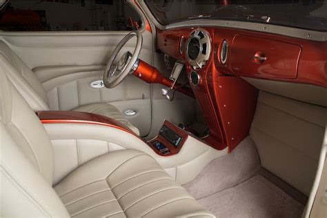 1938 Lincoln Zephyr V12 Coupe Street Rod Interior 178455
