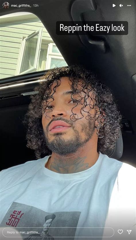 Love Islands Michael Griffiths Unrecognisable With Long Hair Three
