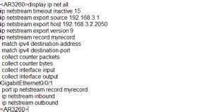 NetFlow Configuration On VyOS And Huawei Network Devices