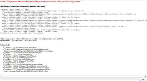 Qgis Installer Issues Error Message Dr Mridul Das Posted On The