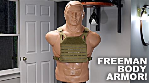 Best Compact Body Armor Freeman From Ar500 Armor Youtube