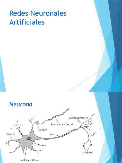 Redes Neuronales Artificiales Pdf Red Neuronal Artificial Neurona