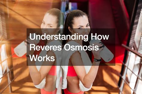Understanding How Reveres Osmosis Works Schumm