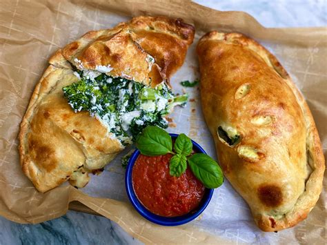Broccoli And Spinach Calzones Dish Off The Block