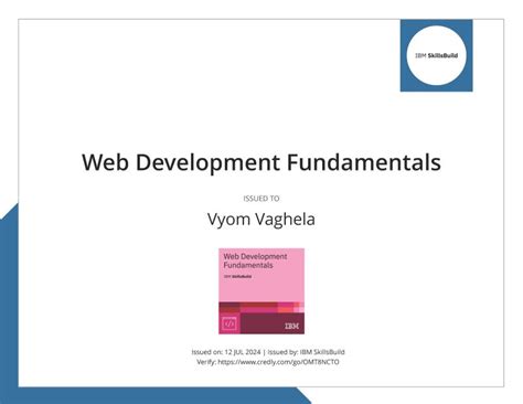 Vyom Vaghela On Linkedin Ibmskillsbuild Csrbox Webdevelopment