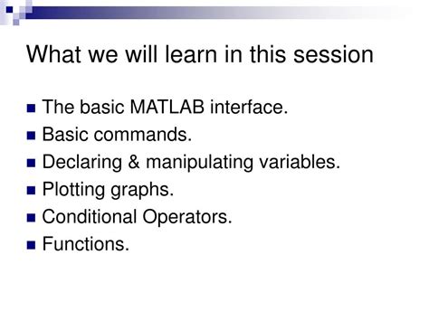Ppt Basic Matlab Programming Course Powerpoint Presentation Free