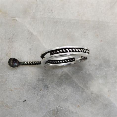 Bump Ring For Men Etsy