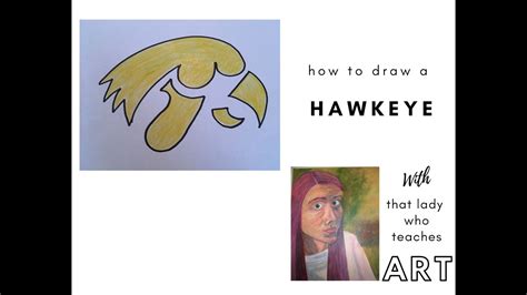 How To Draw A Hawkeye Youtube