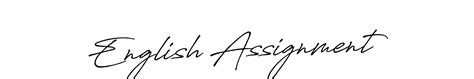 77 English Assignment Name Signature Style Ideas New Esign