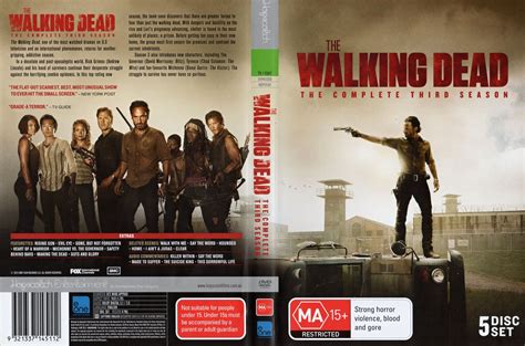 The Walking Dead Season 3 Cover Dvd Covers Cover Century Over 1
