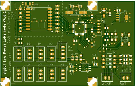 Full Arduino Mini LoraWAN Below 1uA Sleep Mode 220 By JenertsA End Devices Nodes The