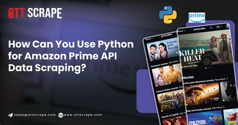 Use Of Python For Amazon Prime Api Data Scraping