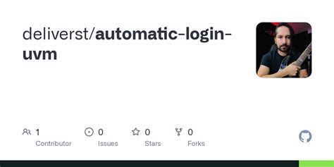 github deliverst automatic login uvm