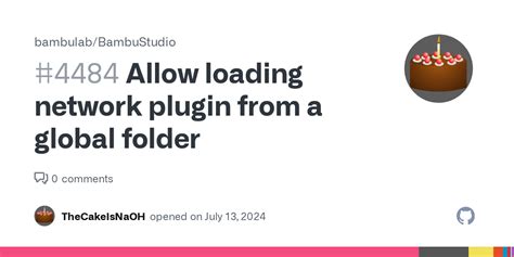 Allow Loading Network Plugin From A Global Folder · Issue 4484