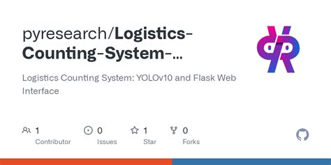 Github Pyresearchlogistics Counting System Yolov10 And Flask Web Interface Logistics