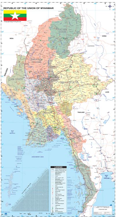 Myanmar Map Dps