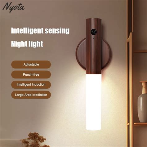 Jual Lampu Tidur Sensor Gerak Otomatis Lampu Led Sensor Cahaya Lampu Tangan Lampu