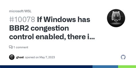 if windows has bbr2 congestion control enabled there is a severe regression in network