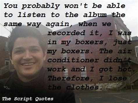 The Script Quotes And Lyrics Scripting Quotes The Script Soundtrack To My Life