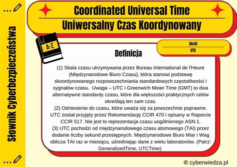 Coordinated Universal Time Uniwersalny Czas Koordynowany CyberWiedza Pl