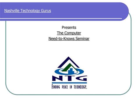 Ntg Computer Basics Seminar Pptx