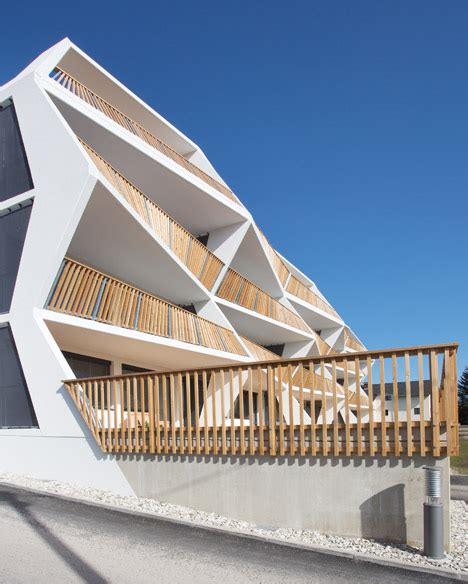 Zigzag Balconies For Ragnitzstrasse Apartment Block In Graz