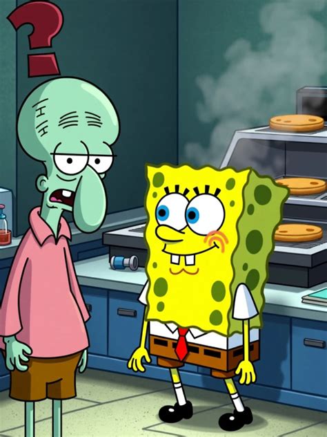 Spongebob And Squidward Conjoined
