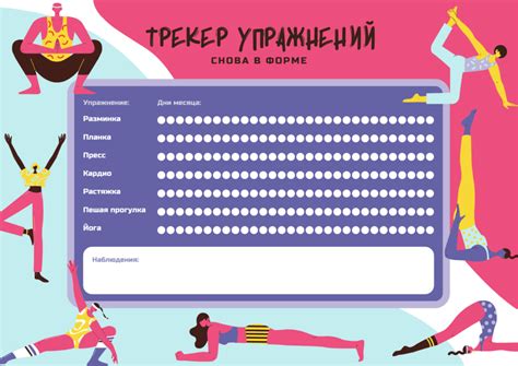 50 трекеров привычек шаблоны