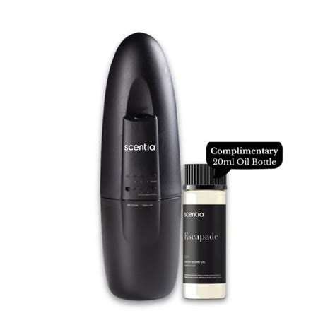 Scentia Plug In Waterless Black Diffuser Scent Air Machine Hotel