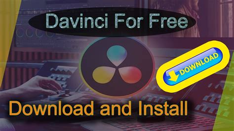 How To Install Davinci Resolve 2022 Install Powerfull Free Video Editor 100 Free Youtube