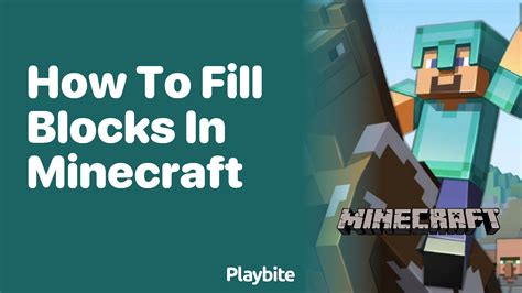 How To Fill Blocks In Minecraft A Quick Guide Playbite