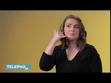 Learn How To Sign Telephone In Asl Youtube