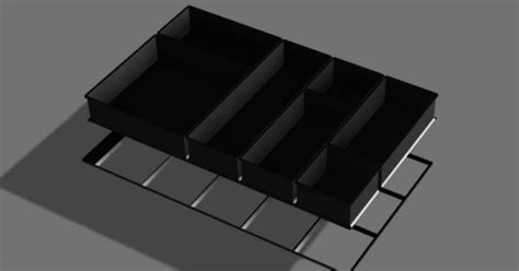 Ikea Alex Modular Drawer Storage Boxes Fully Customizable By Henrik Nobel Download Free Stl