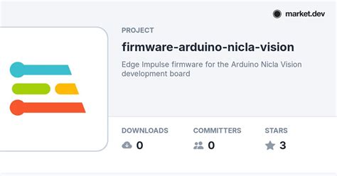 Firmware Arduino Nicla Vision Ecosystem Directory Market Dev