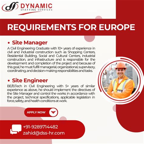 Zahid Aziz On Linkedin Hiring Europe Europejobseekers Civil Building Construction