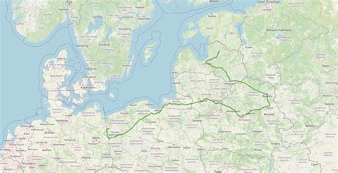 Openstreetmap Distance Discrepancy Between Latvia And Poland Round Trip Using Pythons Scgraph