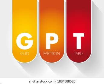 Guid Partition Table Images Stock Photos Vectors Shutterstock