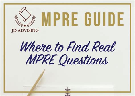 Topic 10 Where To Find Real Mpre Questions Jd Advising